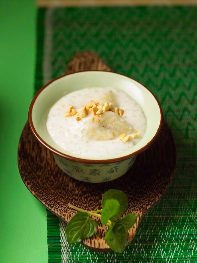 Che Chuoi Chung (Vietnamese Tapioca Pudding) - Yokomom